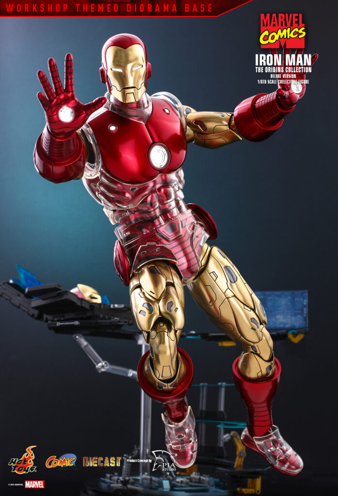 Hot Toys – Marvel Comics – Iron Man Collectible Figure – The Origins ...