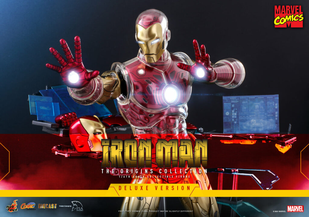 Hot Toys – Marvel Comics – Iron Man Collectible Figure – The Origins ...