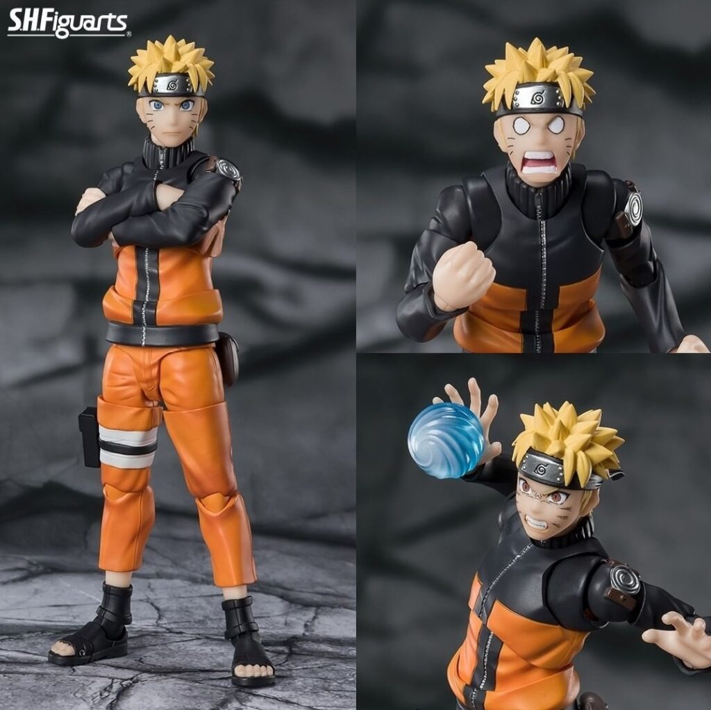 Bandai S.H.Figuarts - SHF Naruto Uzumaki - SHF Sasuke Uchiha - SHF ...