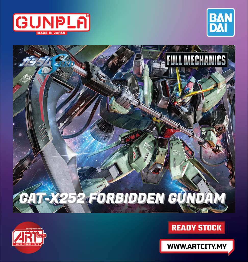 Bandai Full Mechanics - FM Forbidden Gundam - 1/100 Scale | Art City ...