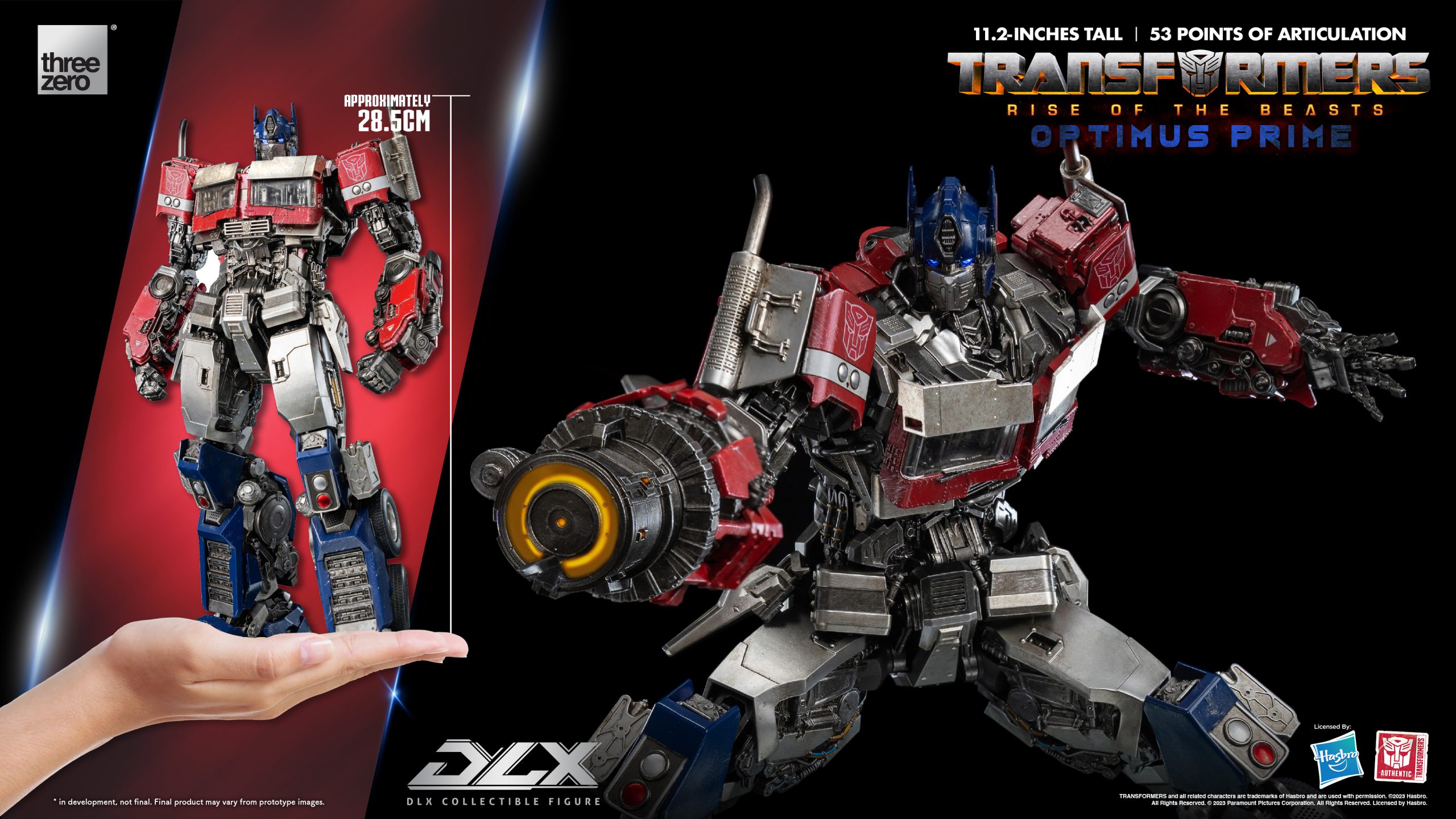 11.2 Inch Articulated Figure Good Smile DLX Optimus Prime Action Figure ...