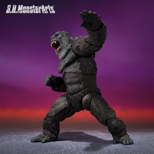 Bandai S.H.MonsterArts - SHM Kong - Godzilla x Kong - The New Empire ...