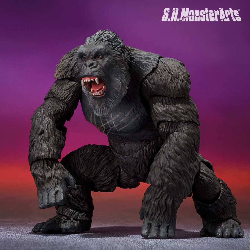Bandai S.H.MonsterArts - SHM Kong - Godzilla x Kong - The New Empire ...