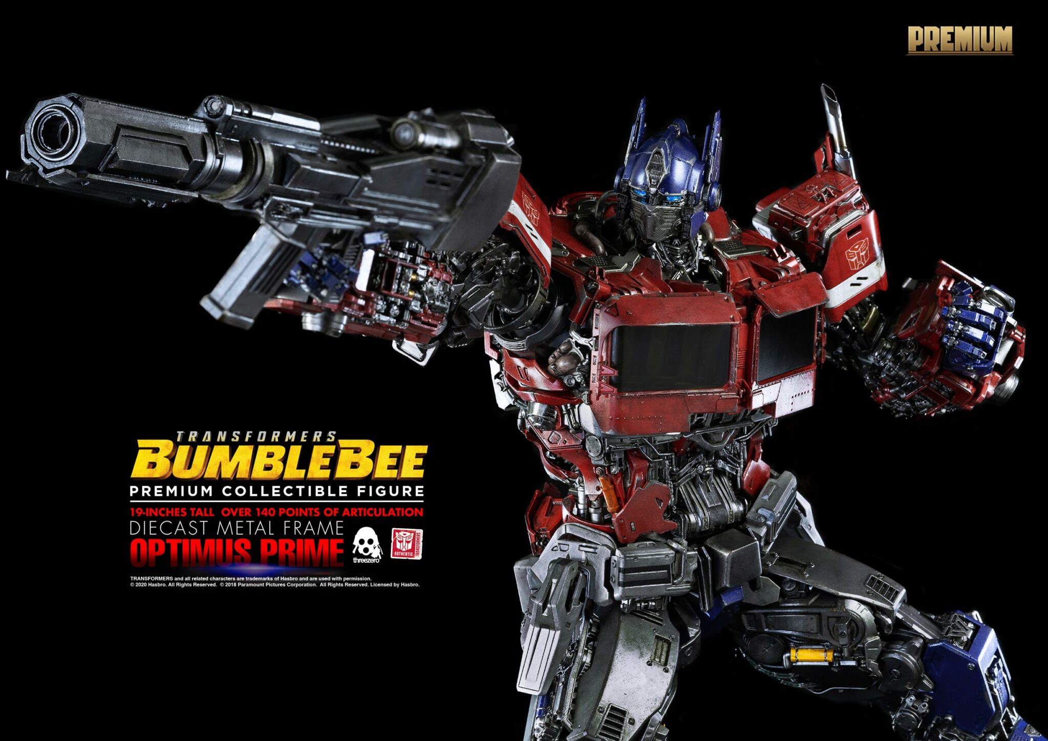 ThreeZero - Premium Optimus Prime - Transformers Bumblebee - 48CM Height | Art City Collectibles