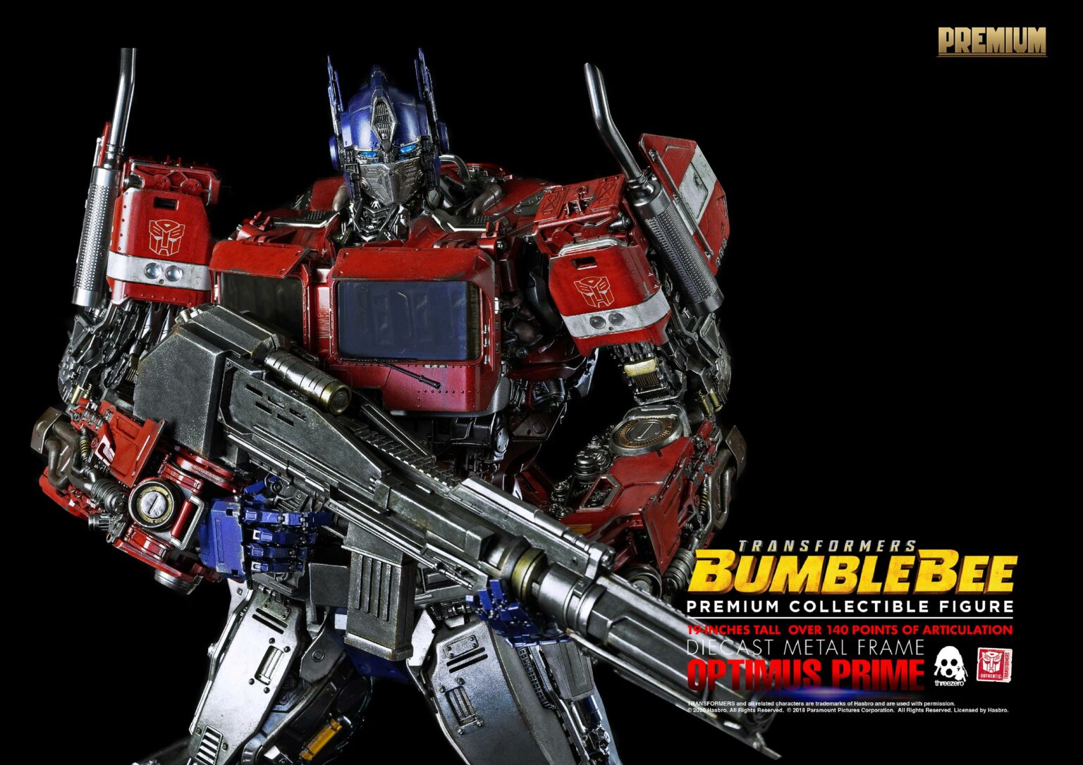 ThreeZero - Premium Optimus Prime - Transformers Bumblebee - 48CM Height | Art City Collectibles