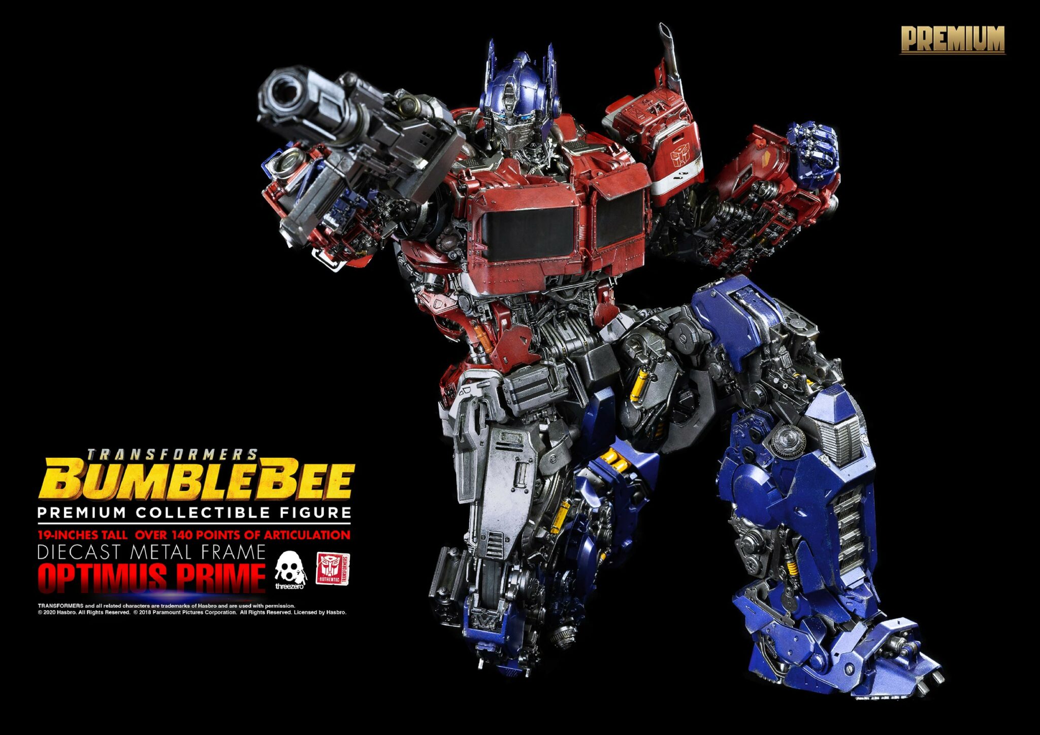 ThreeZero - Premium Optimus Prime - Transformers Bumblebee - 48CM Height | Art City Collectibles