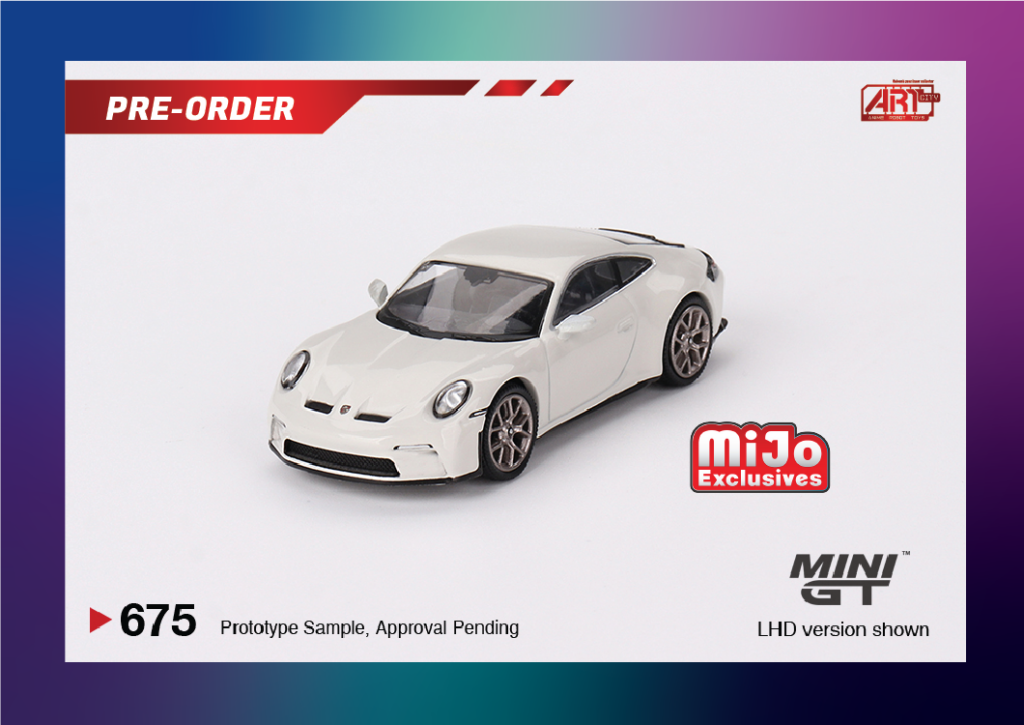Mini GT - 675 Porsche 911 - 922 GT3 Touring Crayon | Art City Collectibles