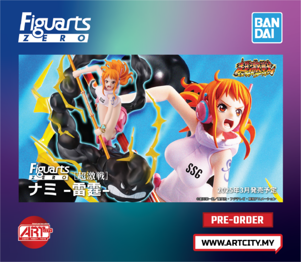 Bandai Figuarts Zero - Nami - Lightning Blast - One Piece - Extra ...