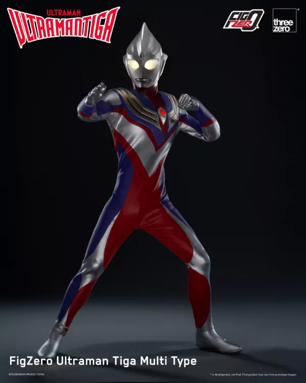 ThreeZero - FigZero Ultraman Tiga Multi Type - Ultraman Tiga - 1/6th ...