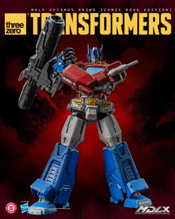 ThreeZero - MDLX Optimus Prime - Comic Book Edition - Transformers ...