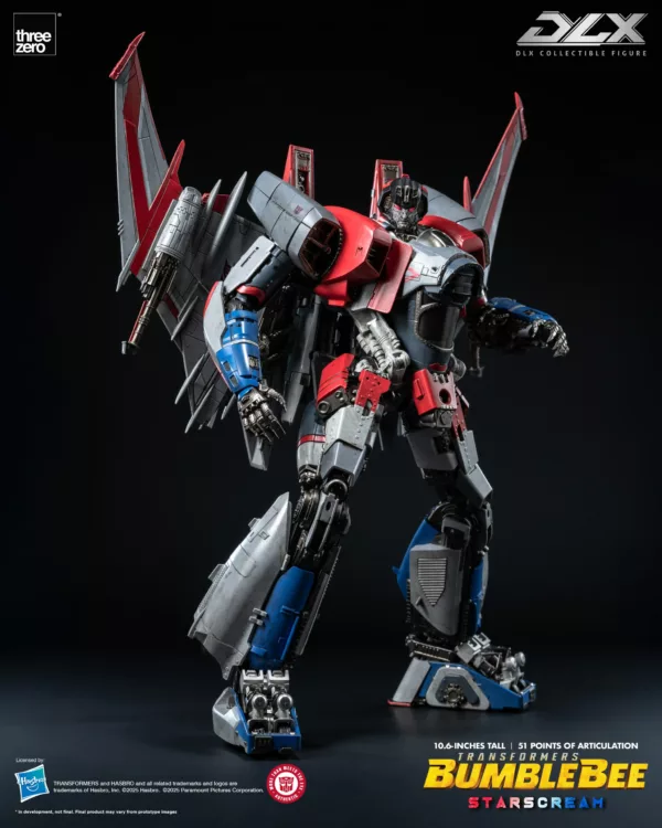 ThreeZero - DLX Starscream - Transformers: Bumblebee - Diecast Action ...