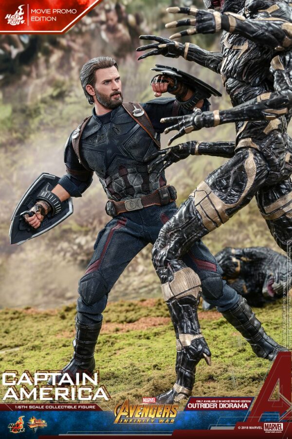 Hot Toys - Captain America - Infinity War - 1/6th Scale - Movie Promo ...