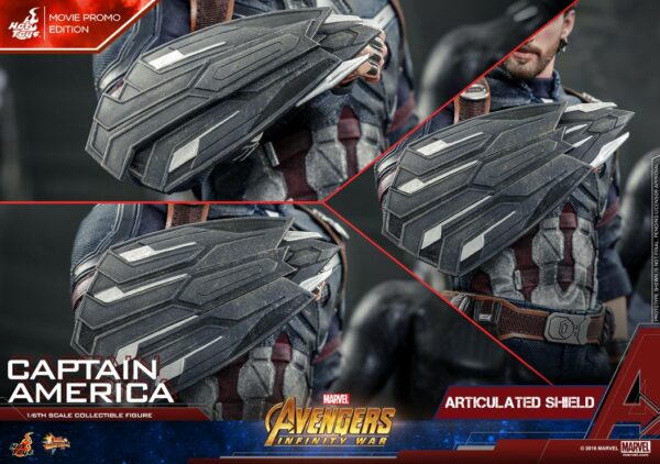 Hot Toys - Captain America - Infinity War - 1/6th Scale - Movie Promo ...