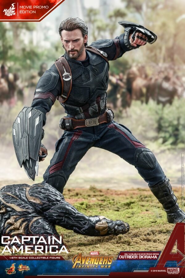 Hot Toys - Captain America - Infinity War - 1/6th Scale - Movie Promo ...